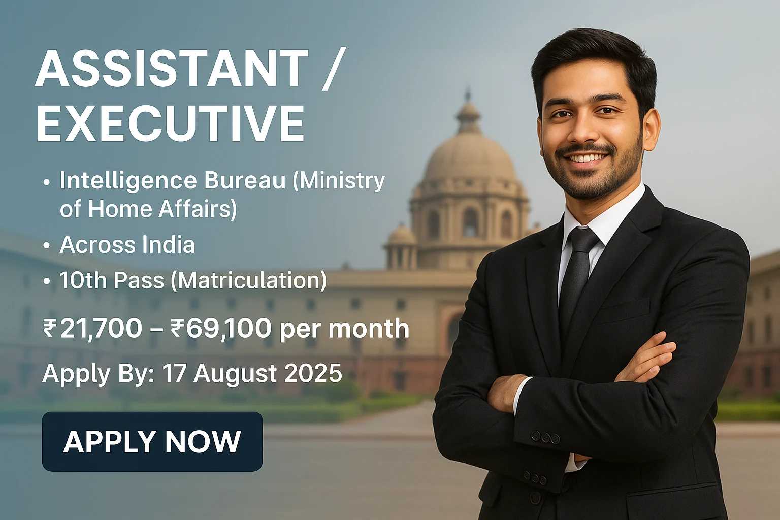 Security Assistant Executive IB 2025 Recruitment – Apply Now!